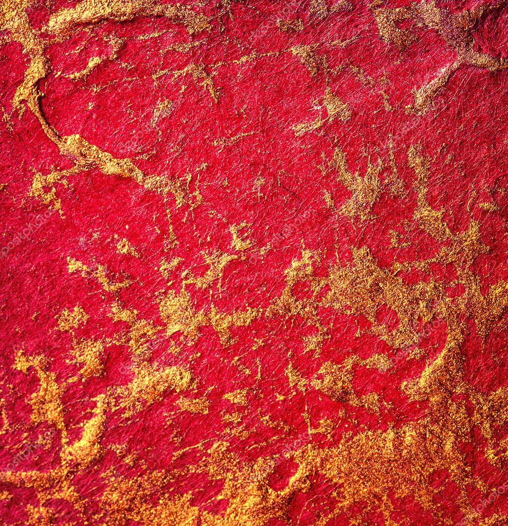 Red And Gold Textured Background
