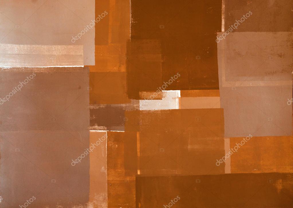 Brown Abstract Art Painting — Stock Photo © t30gallery #95150774