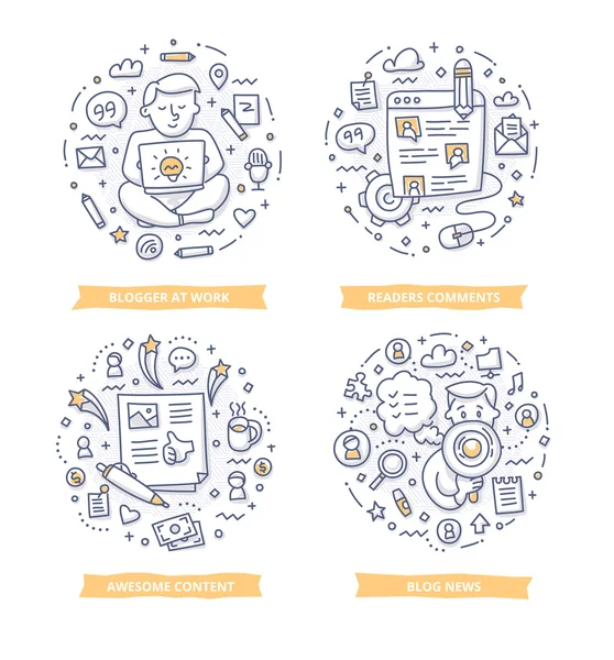 Blog post Vector Art Stock Images | Depositphotos