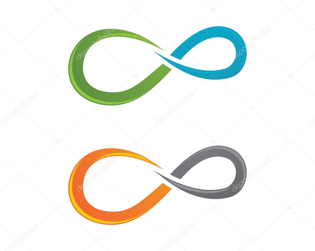 Infinity logo template vector Stock Vector Image by ©elaelo #101285028