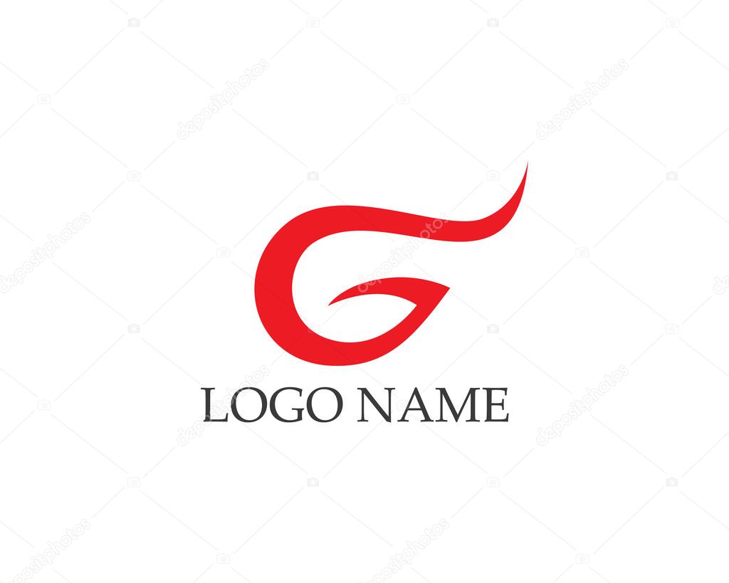 G logotipo y símbolo de la letra 2023