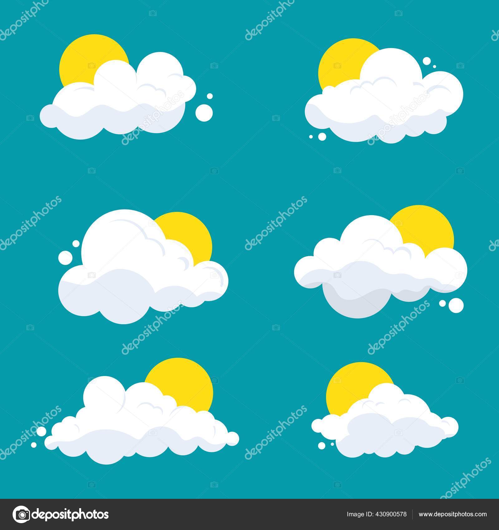 Cloud Cartoon Vector Design Illustration Template Stock Vector Image by ... Cloud Cartoon Vector Design Illustration Template Stock Vector Image by ...