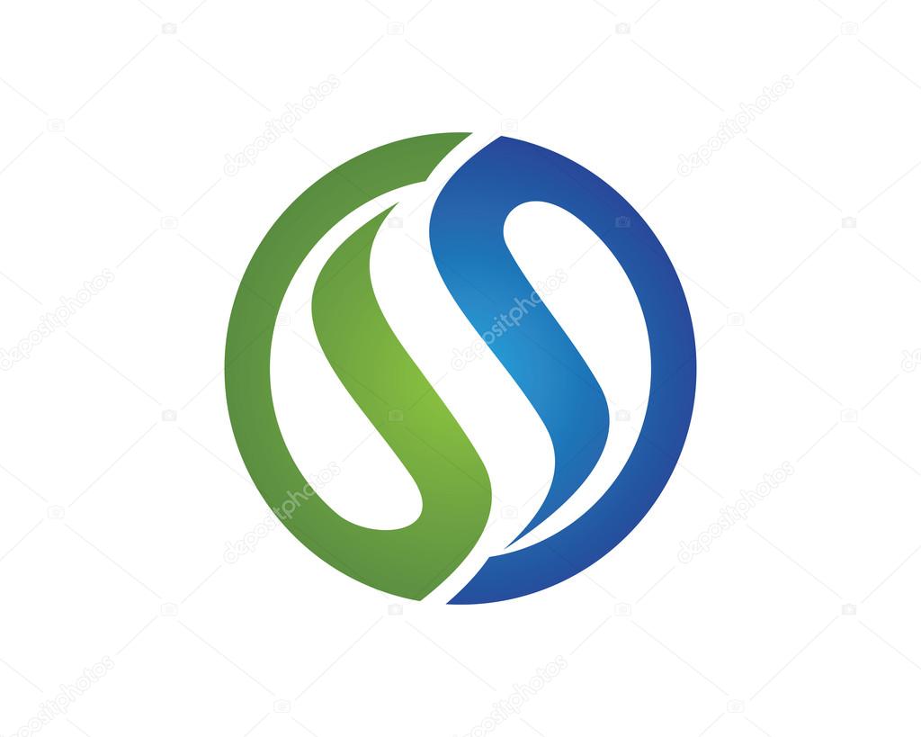 S letter Logo template element — Stock Vector © elaelo #90238648