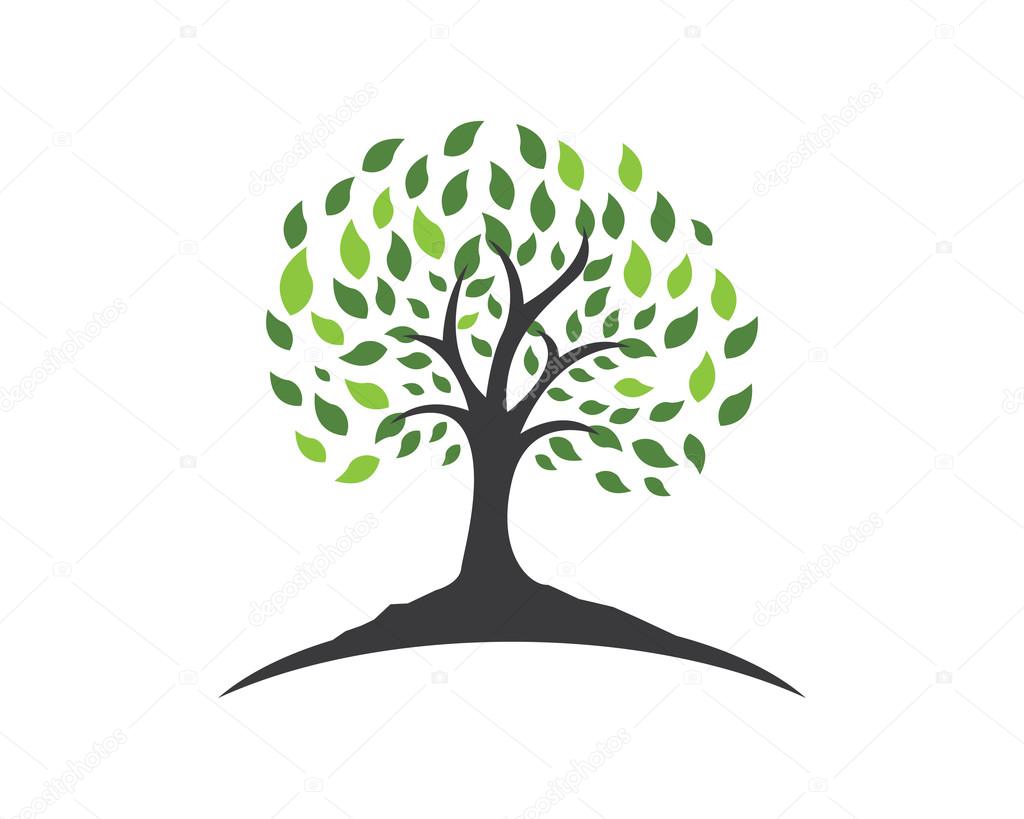 Eco Tree Logo Template — Stock Vector © elaelo #90835566
