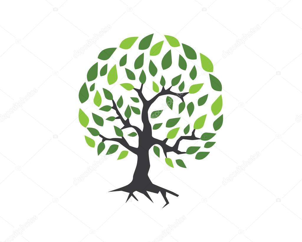 Eco Tree Logo Template Stock Vector Image by ©elaelo #90835984