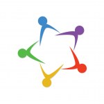 Teamwork business people logo vector Stock Vector Image by ©Glopphy ...