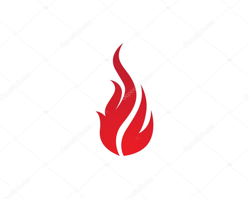 Hot Fire Logo Hot Flame Vector Hot Fire Symbol | Premium Vector