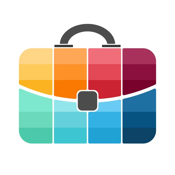 Briefcase infographic. Template for bag diagram, graph, presentation ...