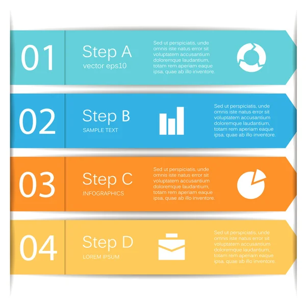 100,000 4 step process Vector Images | Depositphotos