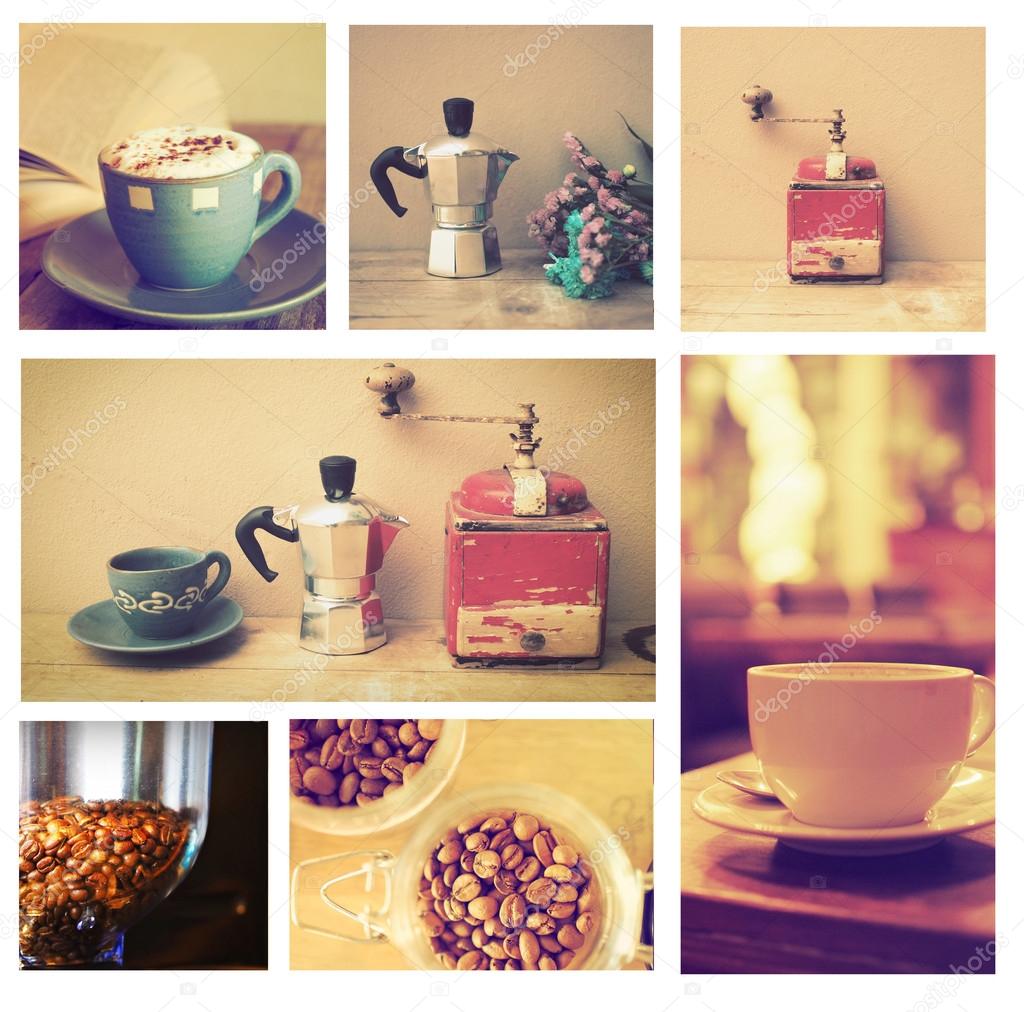 Coffee Collage Stock Photo by ©chayathon 58573497