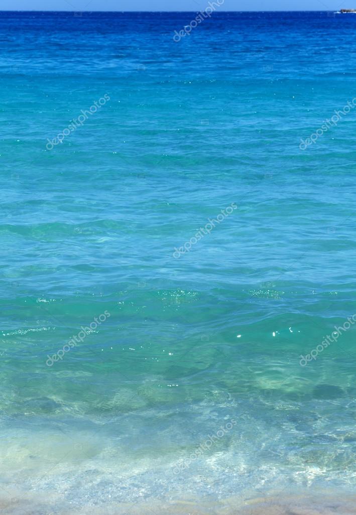 Summer Beach Scene, Crete — Stock Photo © Rostislavv #84312574