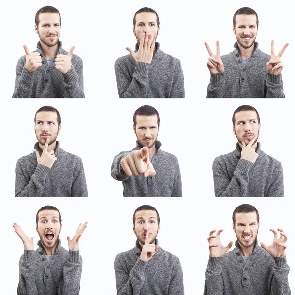 Man face expressions Stock Photos, Royalty Free Man face expressions ...