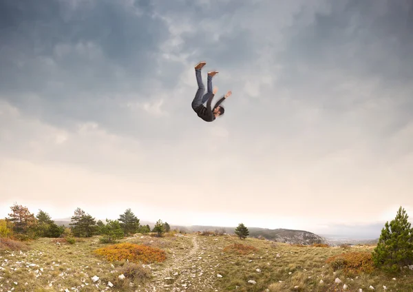 Person falling down Stock Photos, Royalty Free Person falling down ...