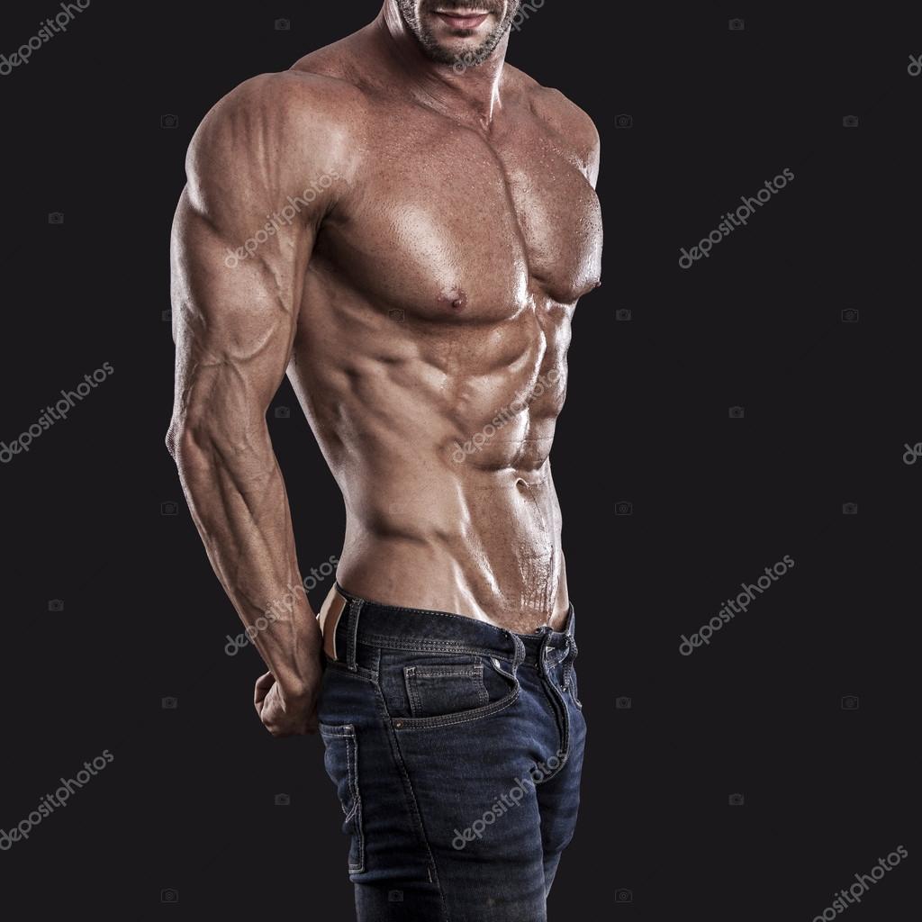 Muscle man torso Stock Photo by ©tommasolizzul 85133204