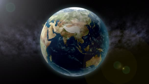 Earth zoom to India. Available in 4K Ultra HD. — Stock Video © ODesigns ...