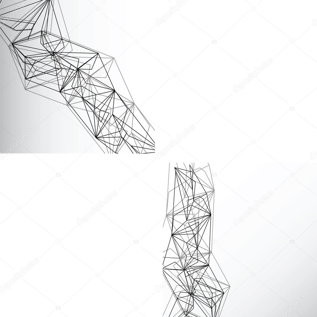 líneas lineales que fluyen fondo 2023