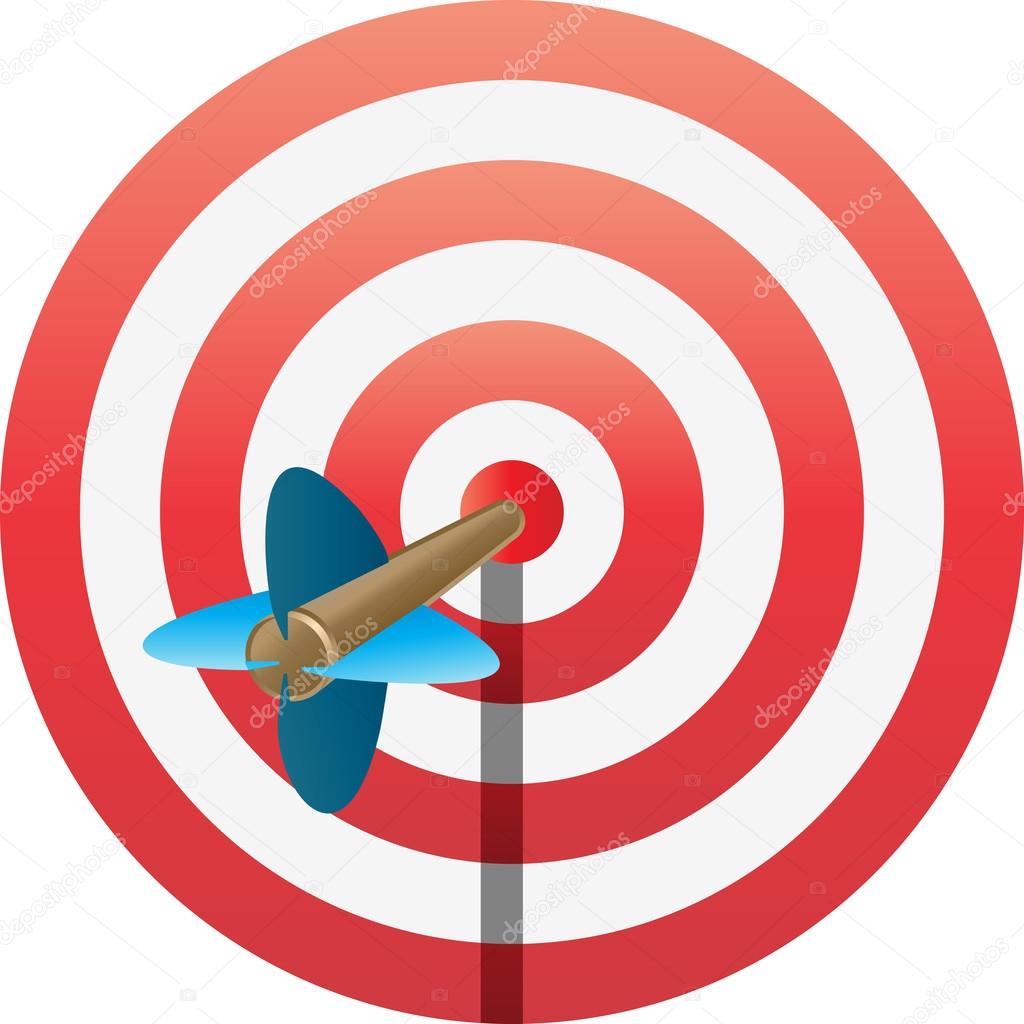 Bullseye Arrow