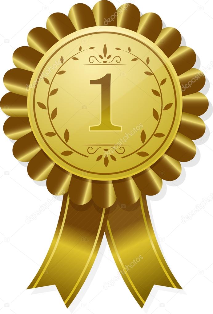 Gold ribbon vector Stock Vector Image by ©kozzi2 #108780836