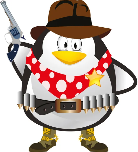 48 Penguin cowboy Vector Images, Penguin cowboy Illustrations ...