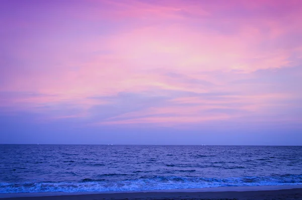 Beach sunset purple Stock Photos, Royalty Free Beach sunset purple ...