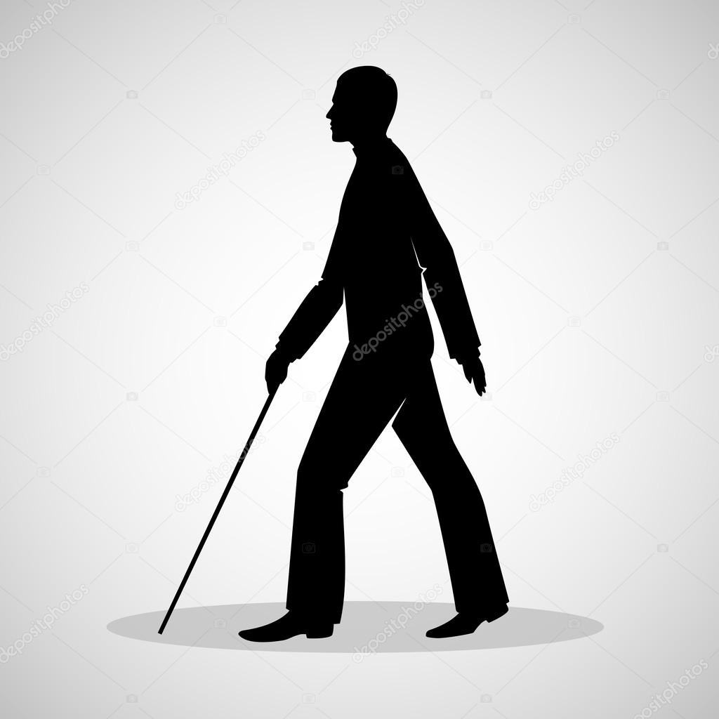 Blind man Stock Vector Image by ©SonneOn #55974075