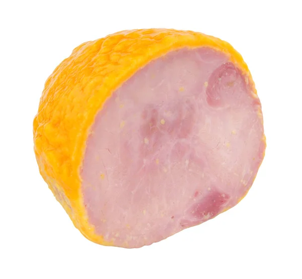 Crumbed Dry Cured Formed Ham Joint Coated Gluten Free Breadcrumbs Stock ...