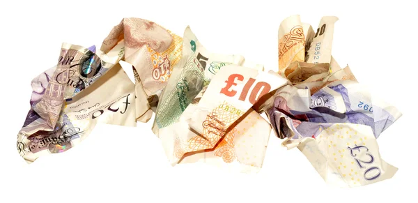 Old Leather Wallet And Bank Notes — Stock Photo © philkinsey #42273165