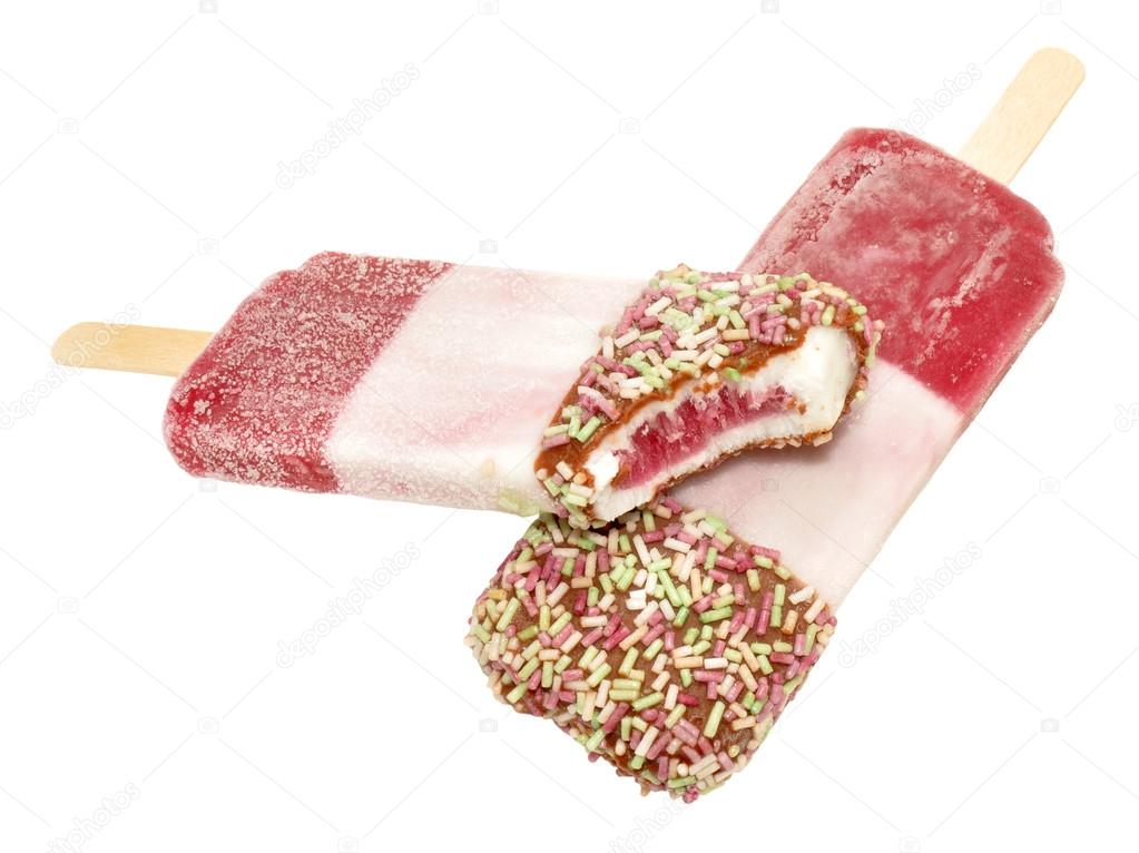 Two Ice Lollies Stock Photo by ©philkinsey 73474197