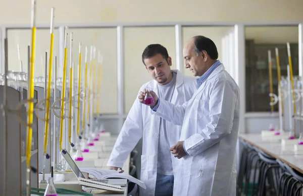 Student and professor in laboratory - Stock Image - Everypixel