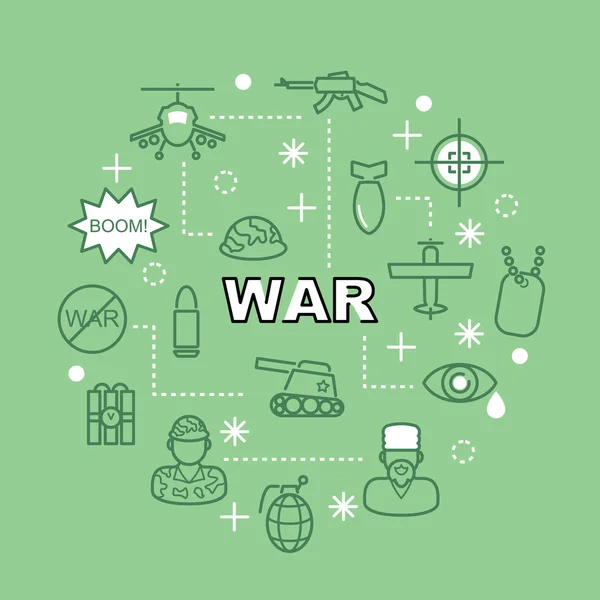 War solid icons Stock Vector Image by ©tulpahn #308336708