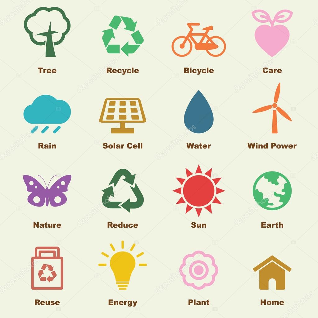 Environment elements Stock Vector by ©tulpahn 75982265