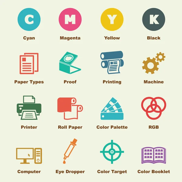 Printing press icon Vector Art Stock Images | Depositphotos