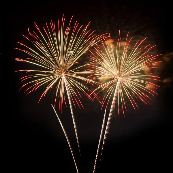 Fireworks isolated on black background Stock Photo by ©2nix 77111857