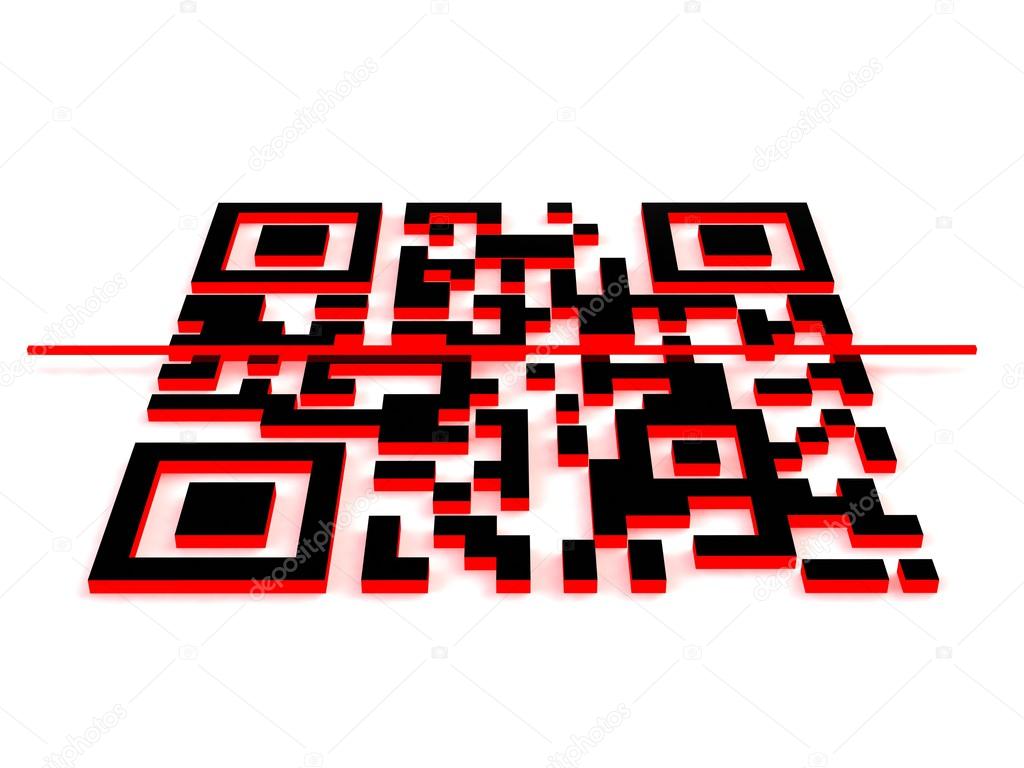 3d qr code — Stock Photo © miro7833 #58145901