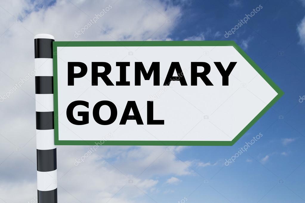 Primary Goal concept — Stock Photo © Premium_shots #101668850