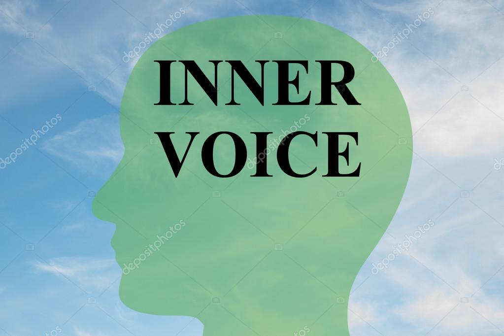 Inner Voice - mental concept Stock Photo by ©Premium_shots 118590518