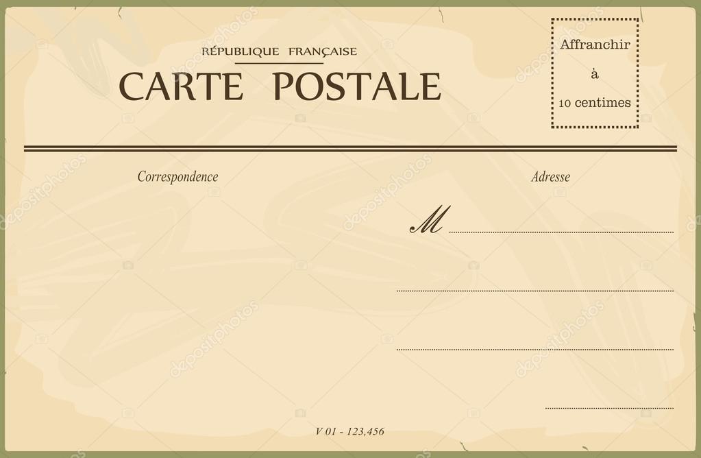 Vintage postcard Stock Vector by ©norsob 53044801