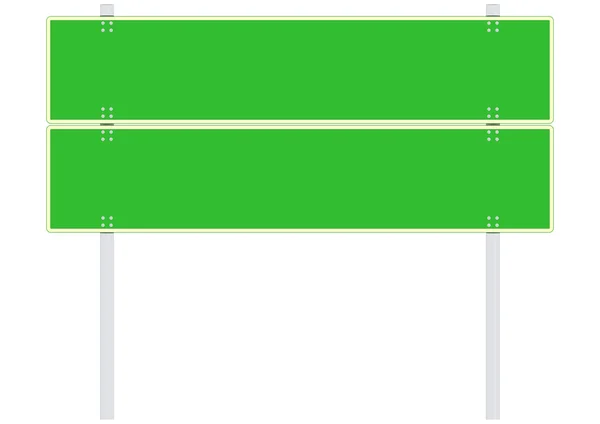 Blank Green Road Sign Stock Vector Image by ©tkemot #17607879