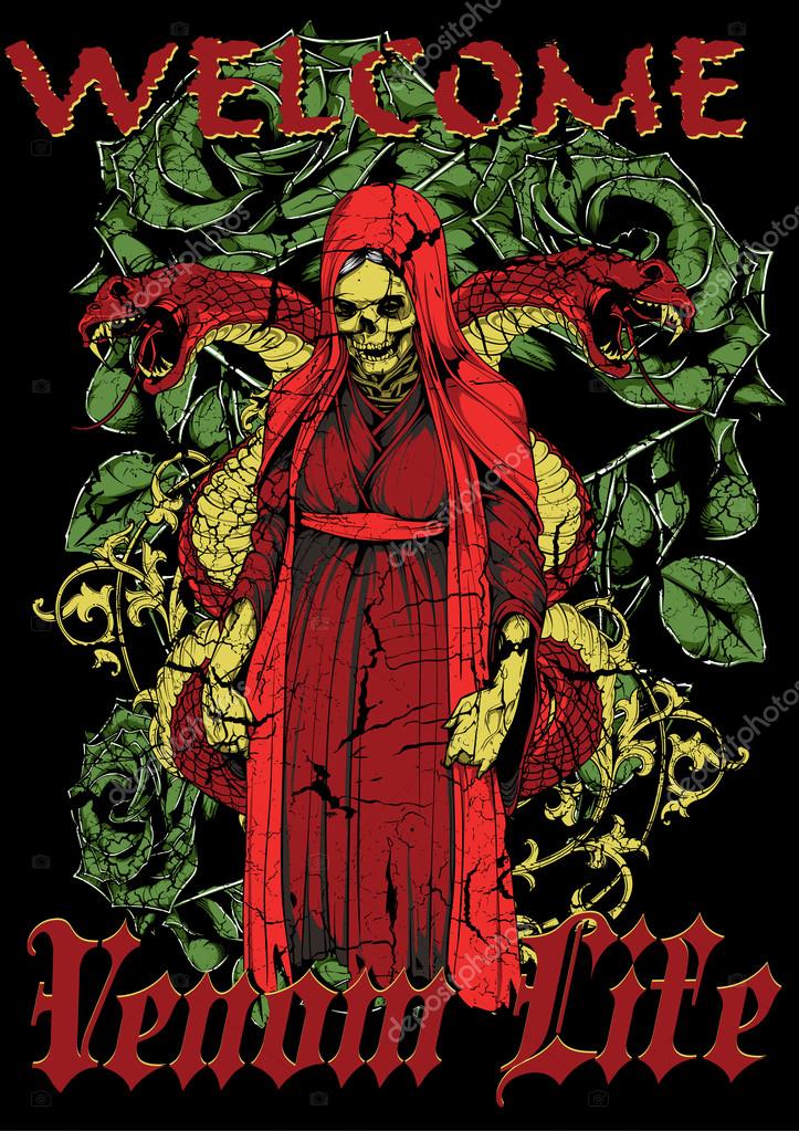 Venom life — Stock Vector © giulianocoman #68813279