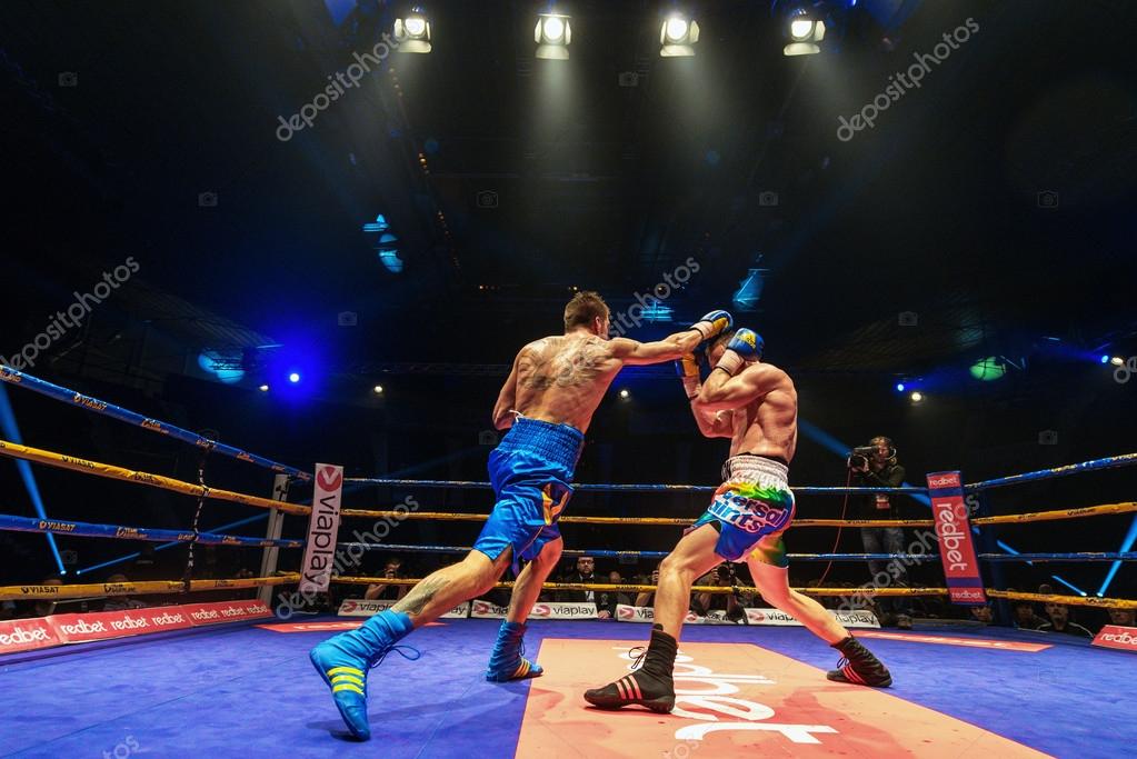 IBO Title boxing match between Erik Skoglund (SWE) and Ryno Lieb ...