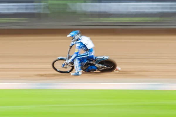 Greg Hancock alone and in the lead at Stockholm FIM Speedway Gra ...