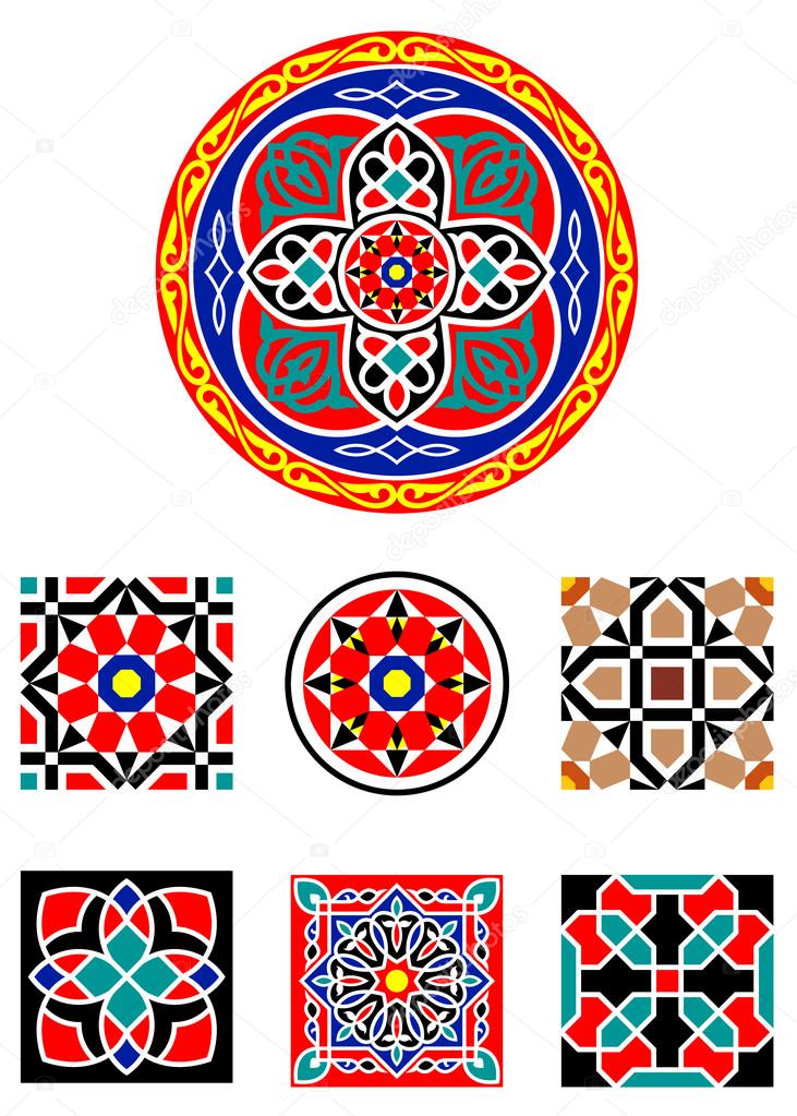 Vector Islamic Ornaments Stock Vector Image by ©MidoSemsem #75442959