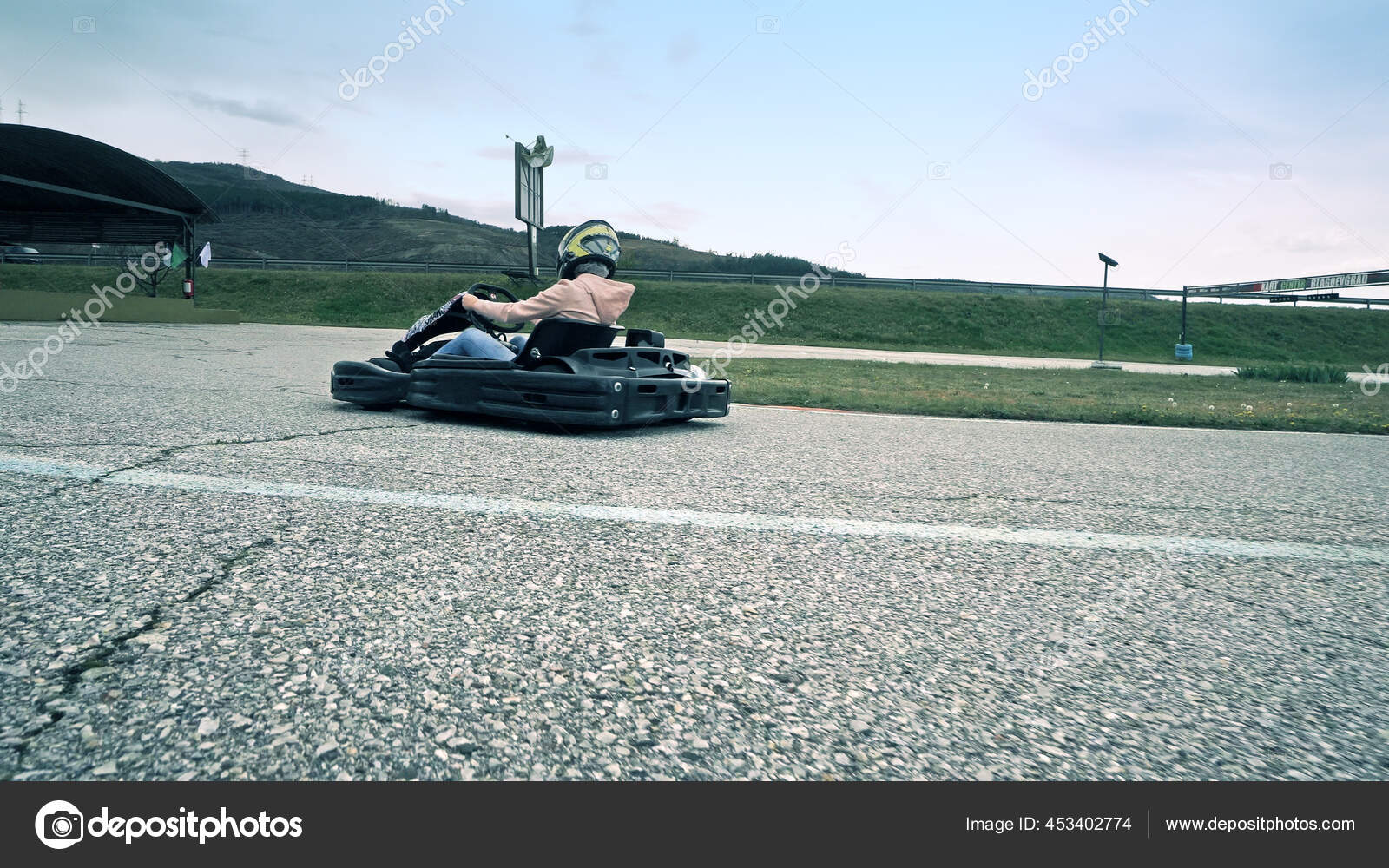 Kart Race Turn — Stock Editorial Photo © zefart #453402774