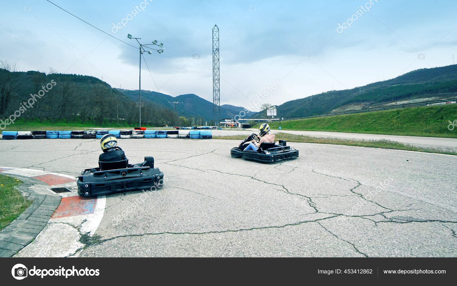 Kart Race Turn — Stock Editorial Photo © zefart #453412862