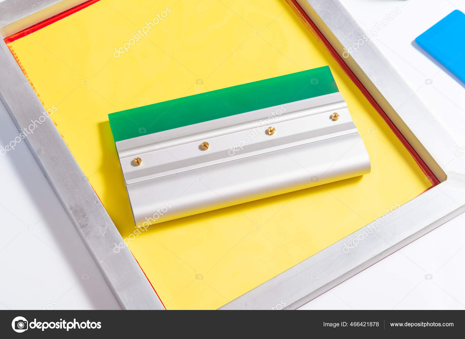 Set Screen Printing Tools Kit — Stock Photo © Yumis #466421878