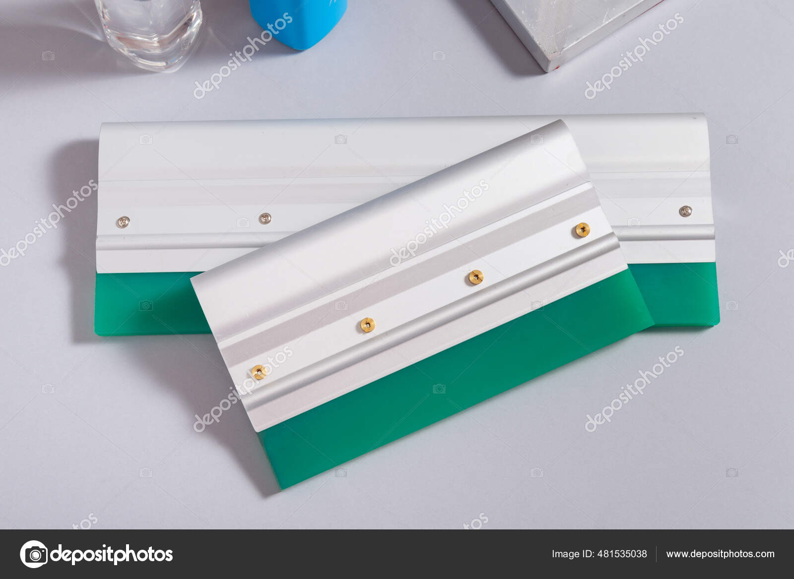 Set Screen Printing Tools Kit — Stock Photo © Yumis #481535038