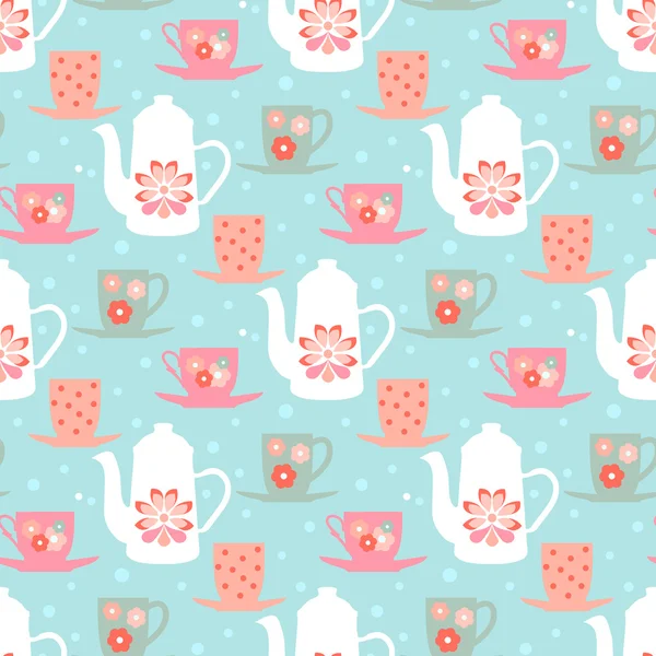 100,000 Tea party background Vector Images | Depositphotos