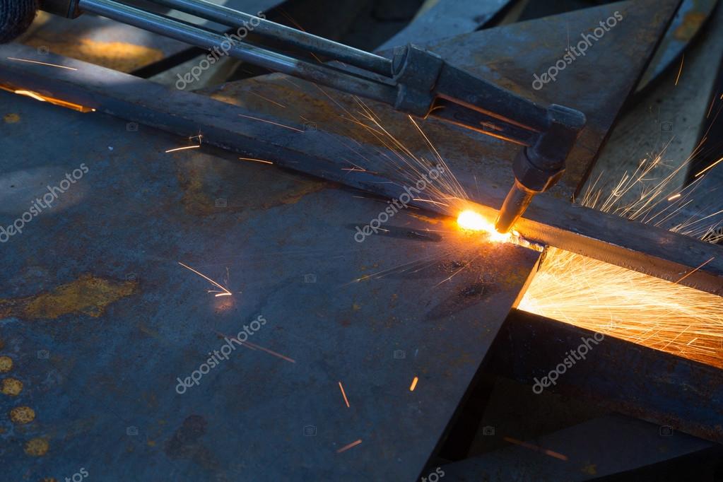 Metal cutting Stock Photo by ©theerapolll 75367061