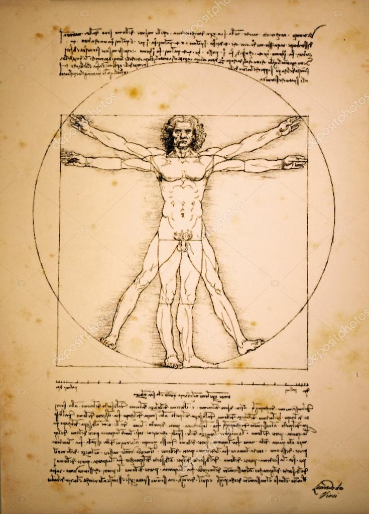 Vitruvian man of Leonardo Da Vinci Stock Photo by ©mimiandnanaa 62598965 Vitruvian man of Leonardo Da Vinci Stock Photo by ©mimiandnanaa 62598965