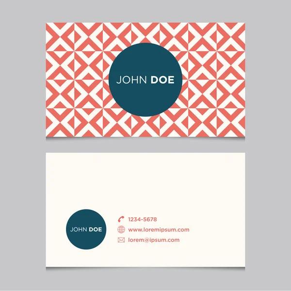 Business card template, background pattern Stock Vector Image by ...
